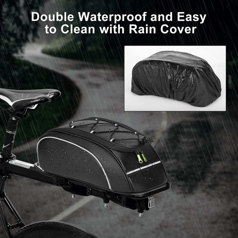 5 Best Bike Rear Rack Bags | Waterproof, Durable & Affordable