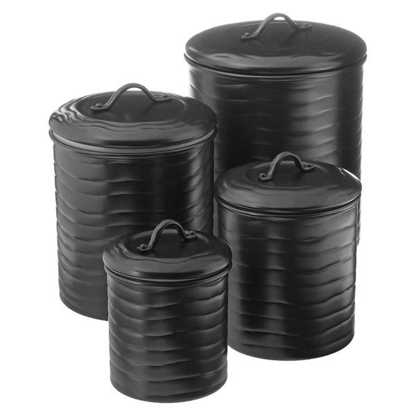 5 Best Black Kitchen Canisters (Hands Down)